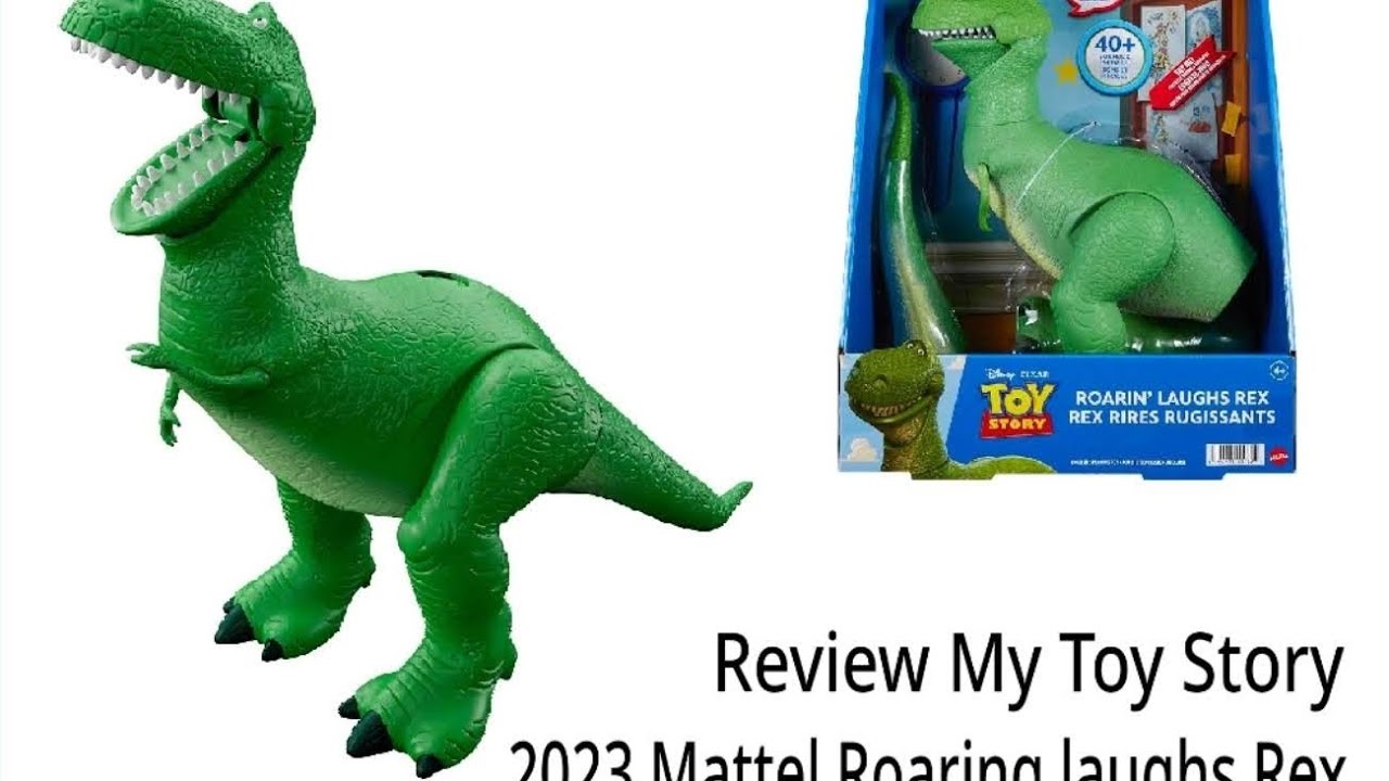 Toy Story Update 7: Review My Toy Story Roarin Laughs Rex Figure By ...