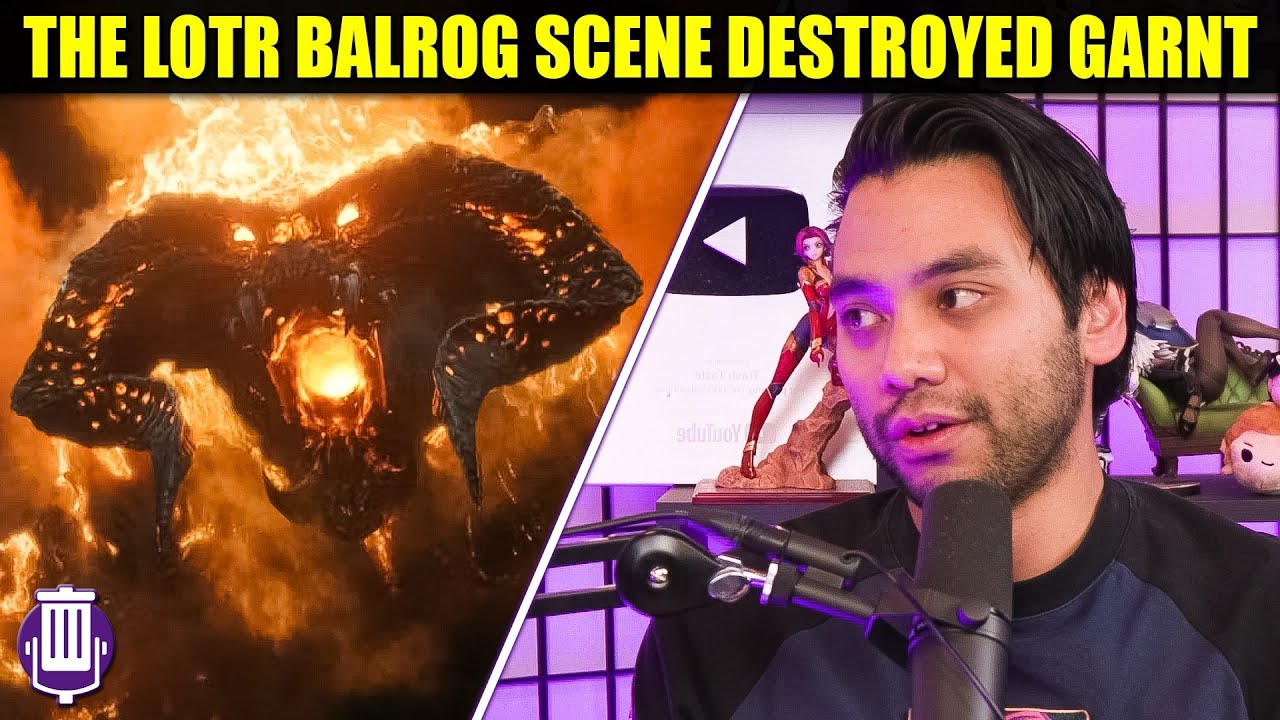 The Lord of the Rings Balrog Scene Destroyed Garnt - YouTube