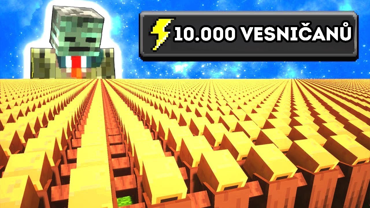 Jak Ovládat Vesničany v Minecraftu... - YouTube