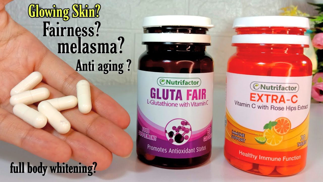 Glutathion SKIN Whitening | Rang gora karne ka tarika | Nutrifector ...