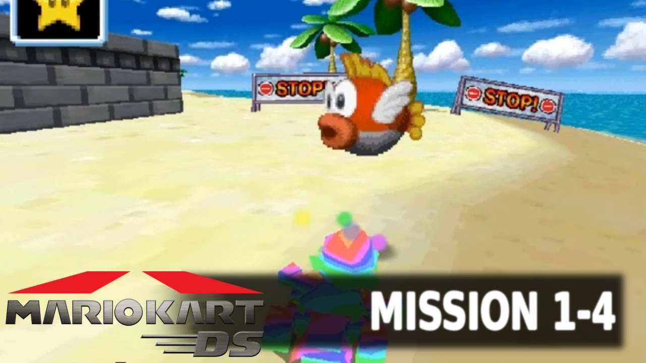Missions - Level 1 - Mission 1-4 | Mario Kart DS | Ep. 48 - YouTube