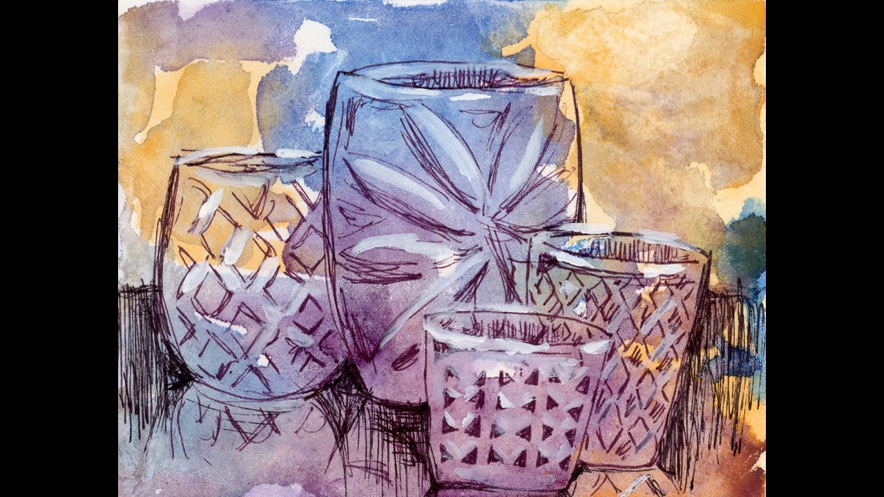 How to Paint Crystal Glass - Quick and Easy - YouTube