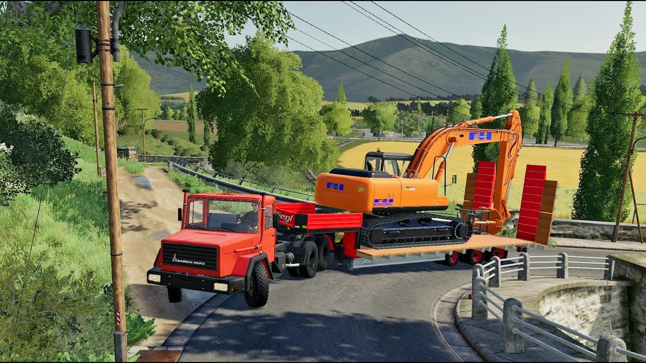 FS19 - Map Italia Light 003 - Forestry and Farming - YouTube