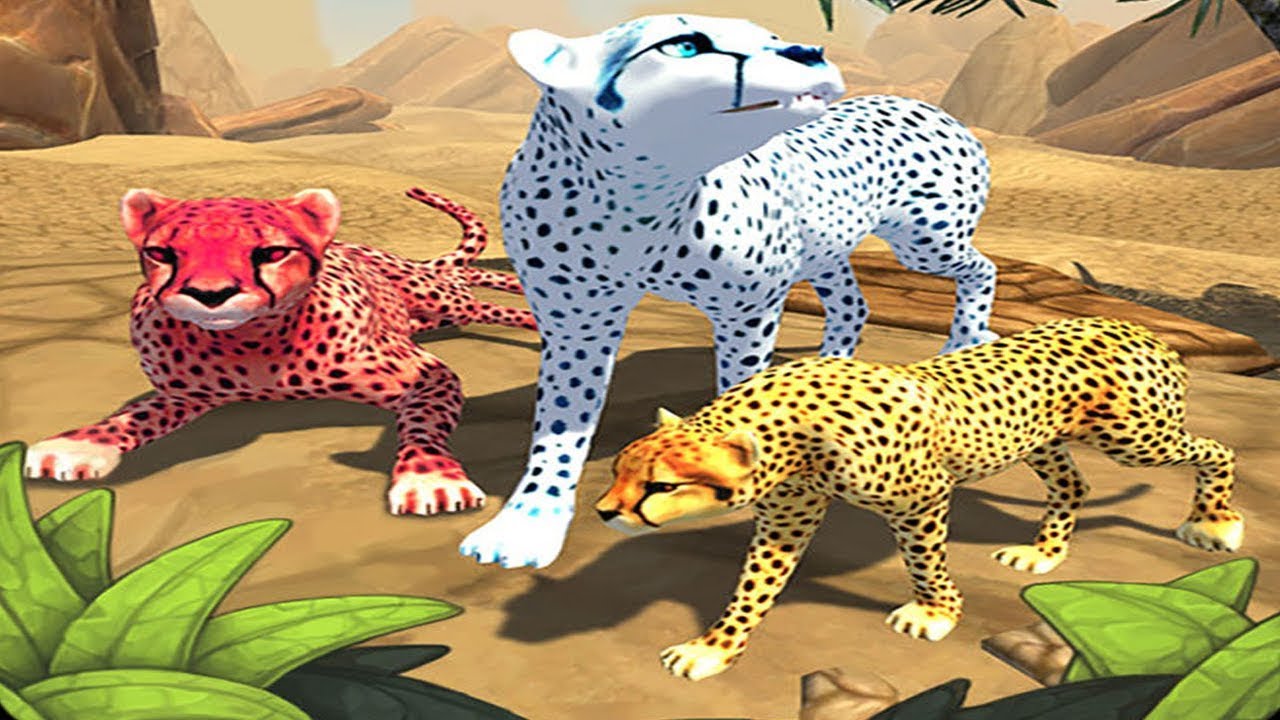 Cheetah Family Sim Android Gameplay #6 - YouTube