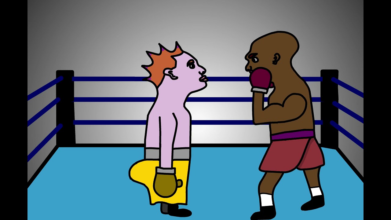 Boxing fight animation - YouTube