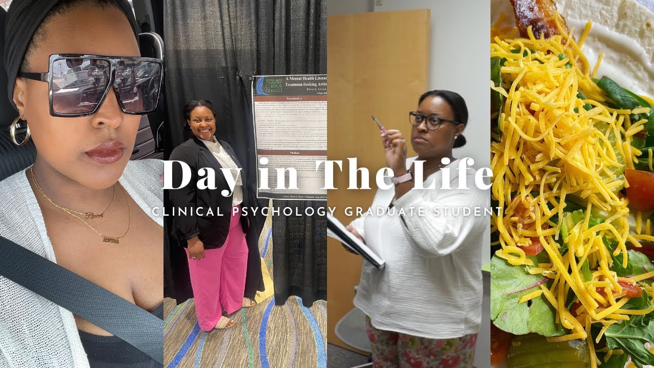 Day in The Life of a Master's Clinical Psychology Grad Student // Grad ...