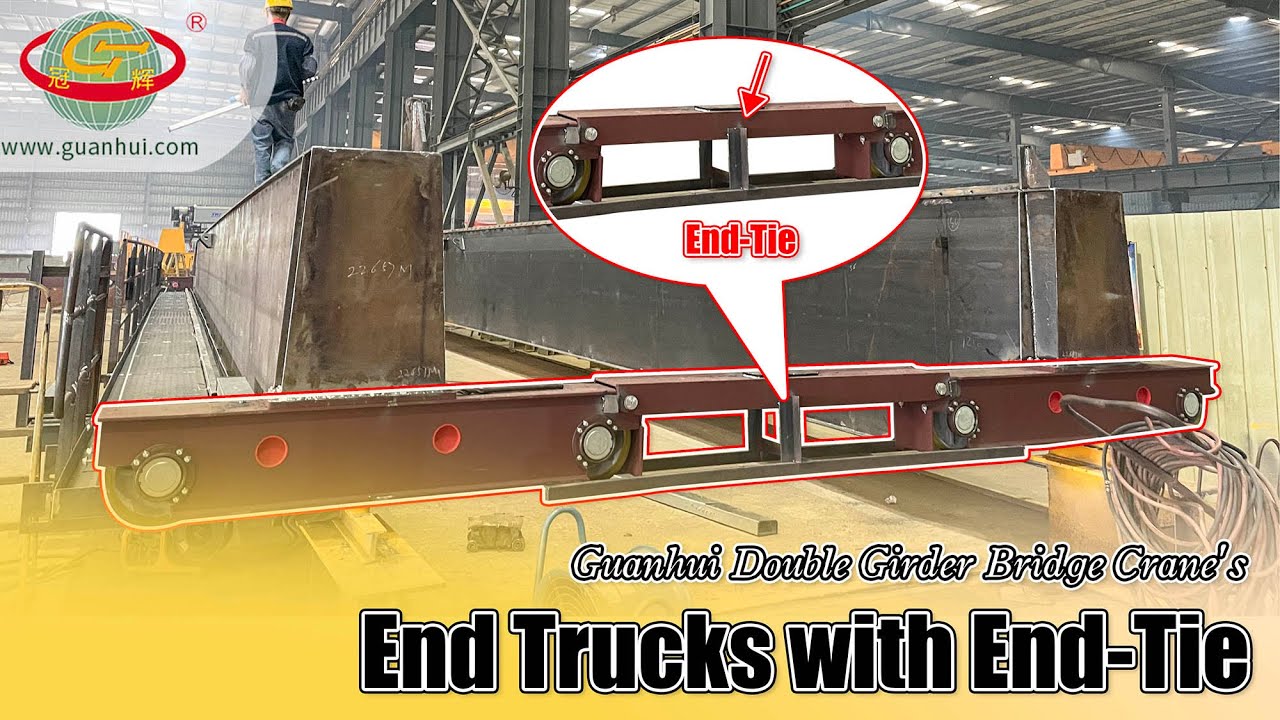 For industrial cranes-Guanhui Double girder bridge crane end trucks ...