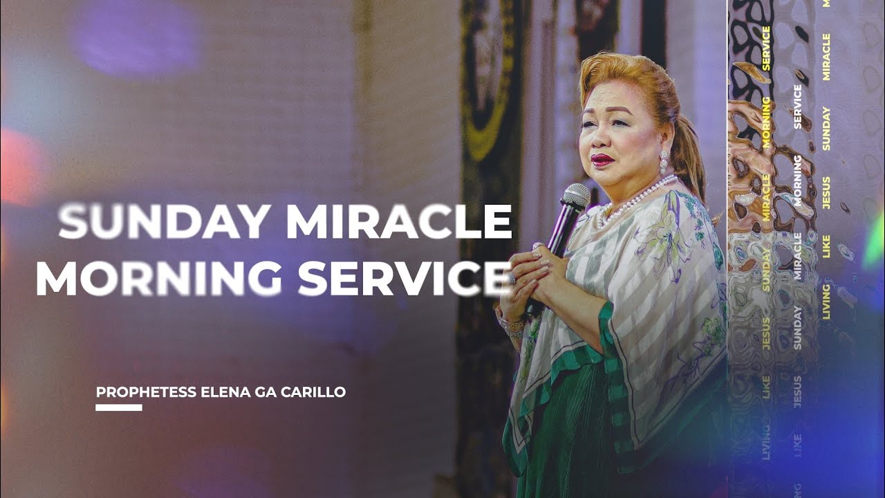 May 26, 2024 | Living Like Jesus Sunday Miracle Morning Service - YouTube