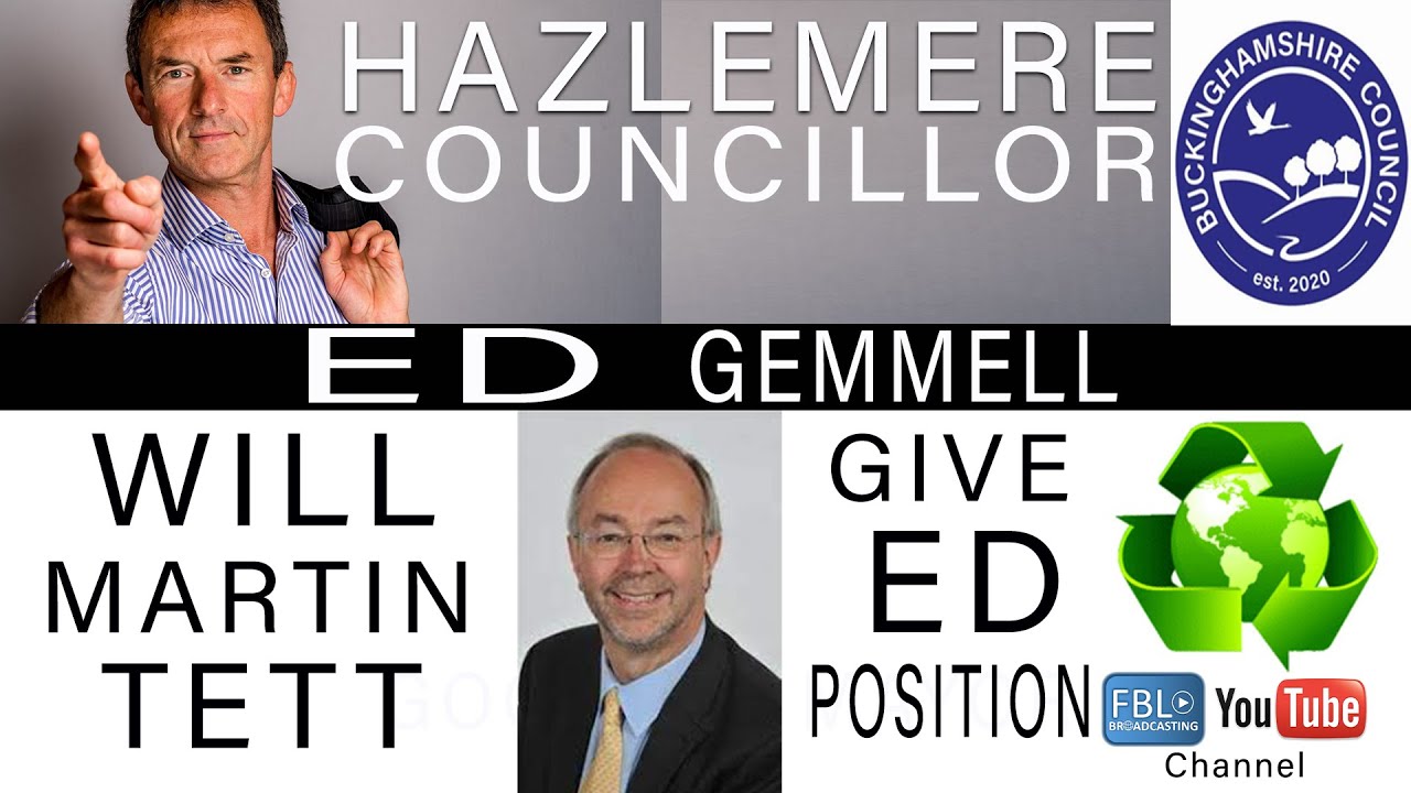 Hazlemere Parish Council Councillor Ed Gemmell asked Martin Tett for ...