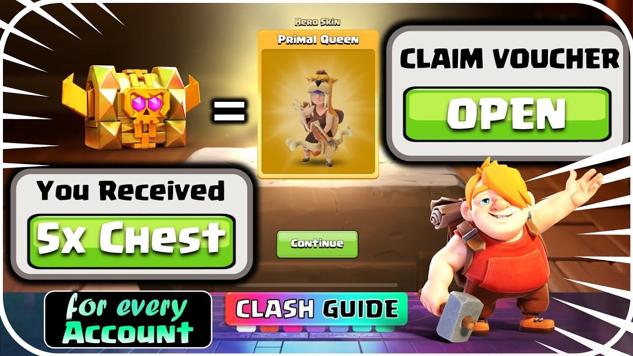 Claim 5x FREE CHEST REWARDS & claim LEGENDARY CHEST in the Treasure ...