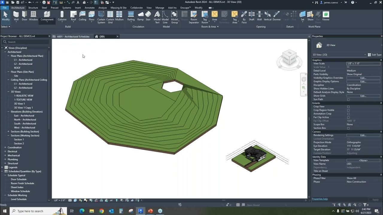 New Topography Tools (Toposolid) in Revit 2024 - YouTube