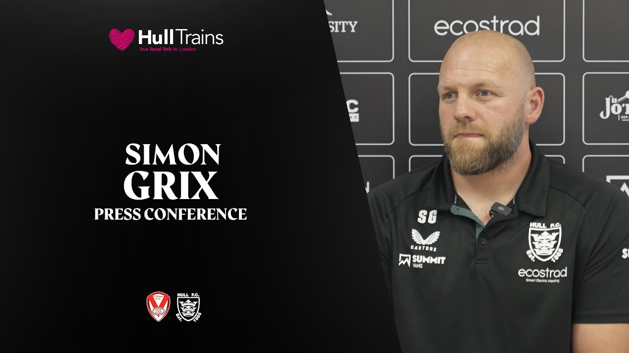 Simon Grix | Pre Match vs St Helens - YouTube