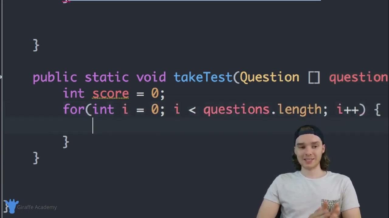 Writing a Multiple Choice Quiz | Java | Tutorial 29 | Mike Dane - YouTube