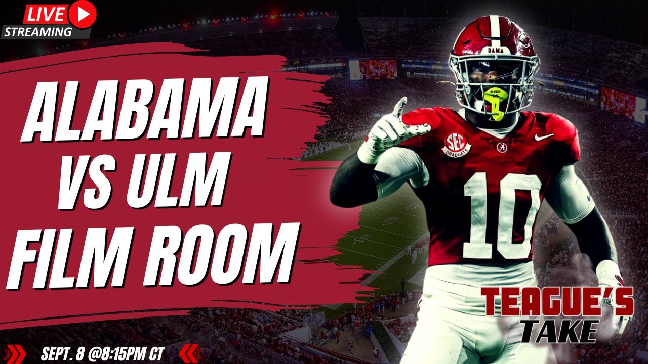 LIVE: Alabama Football Film Room with George Teague | Inside Kane ...