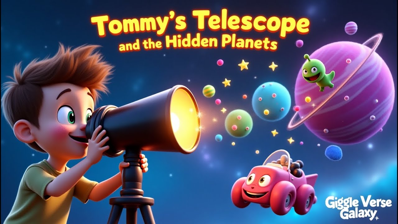🔭 Tommy’s Telescope & the Hidden Planets! 🌟 Fun Space Adventure Kids ...