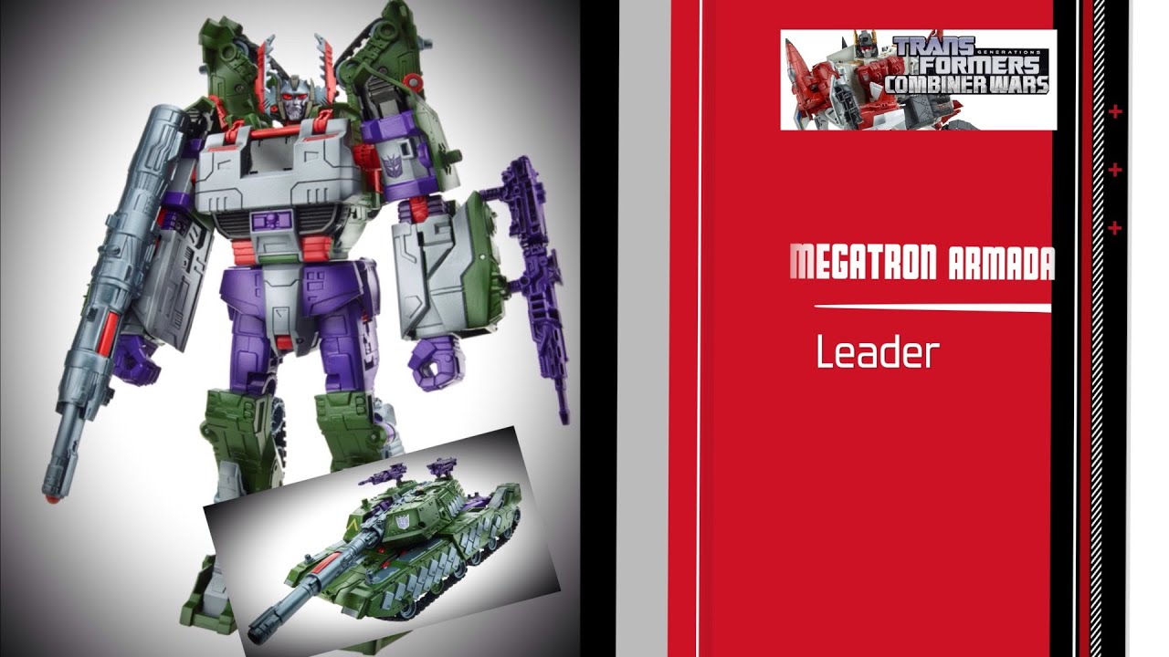 Transformers Megatron Armada Combiner Wars - Leader Class Review ...