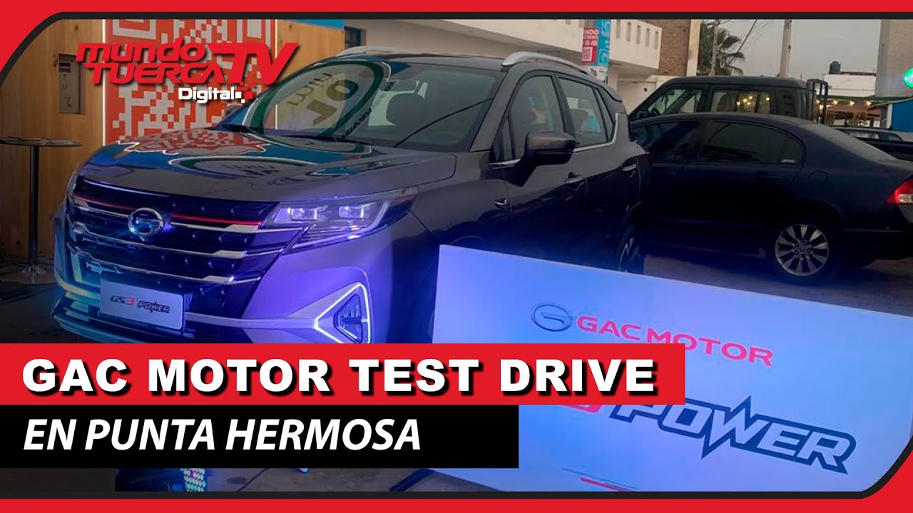GAC Motor | Test Drive en Punta Hermosa - YouTube
