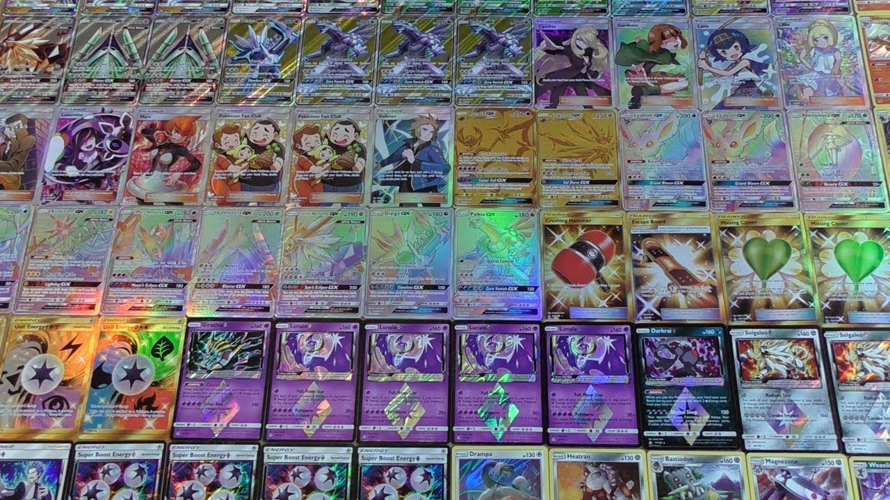 My Ultra Prism Pokemon Card Collection - YouTube