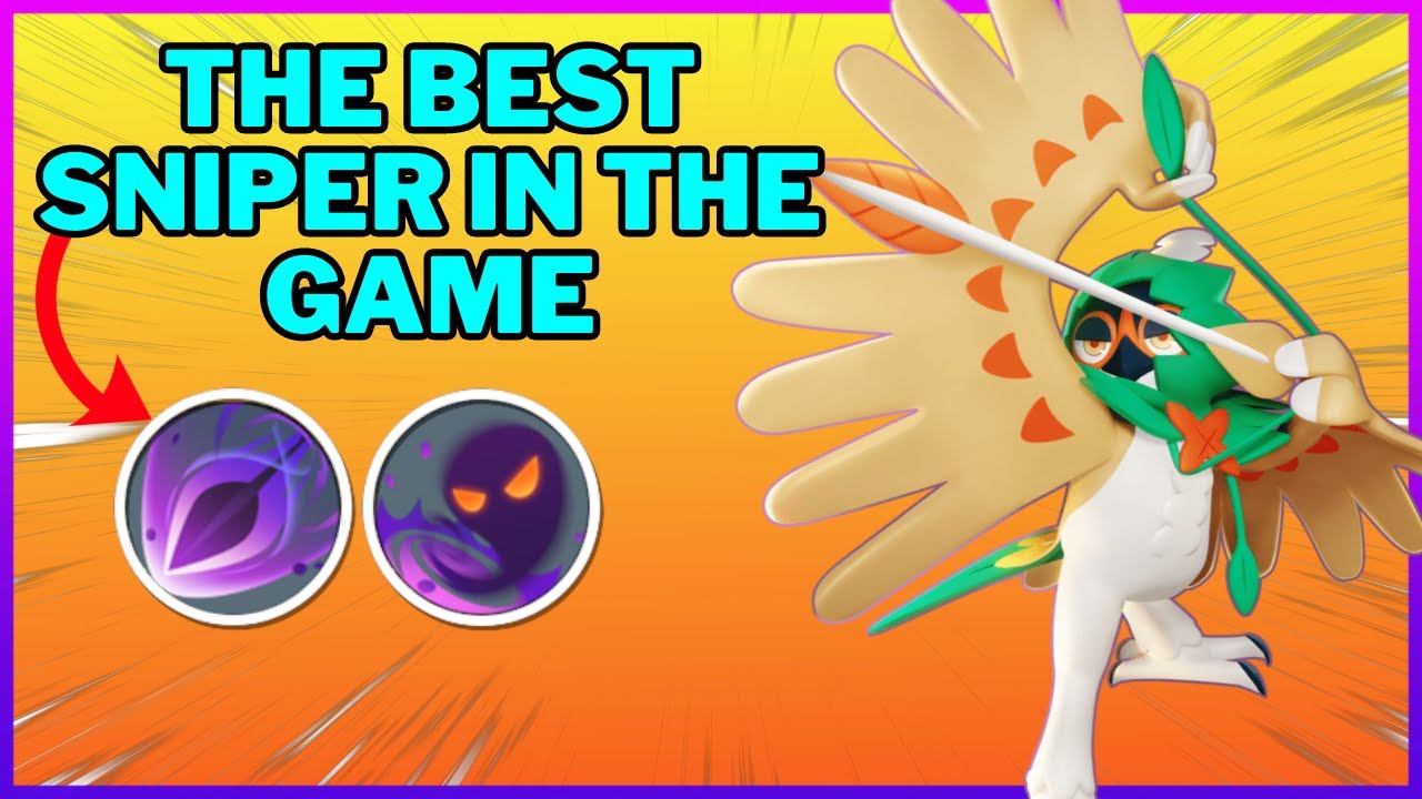 Decidueye is STILL The Best Sniper | Pokemon Unite - YouTube