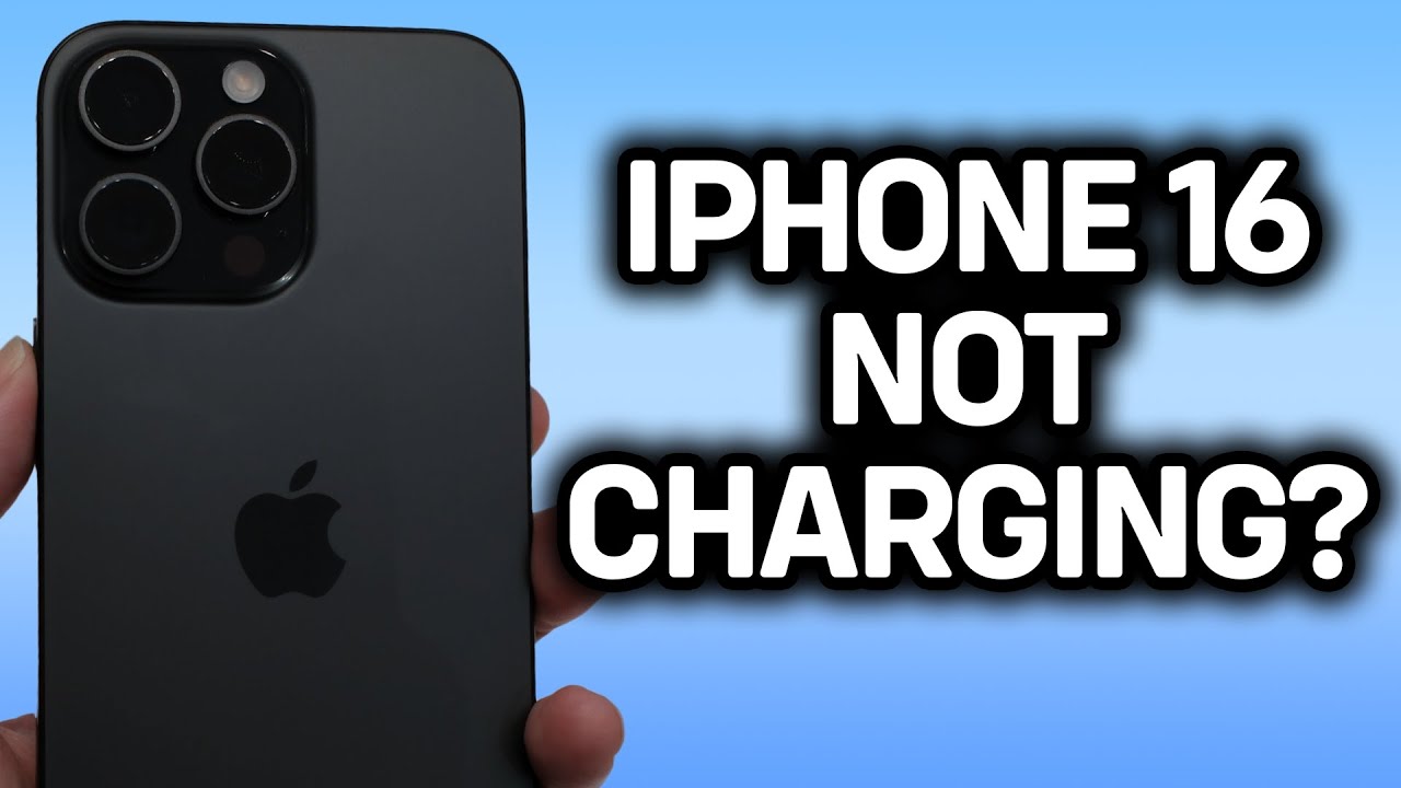 Why Is My iPhone 16 Pro Max Not Charging - Fixed - YouTube