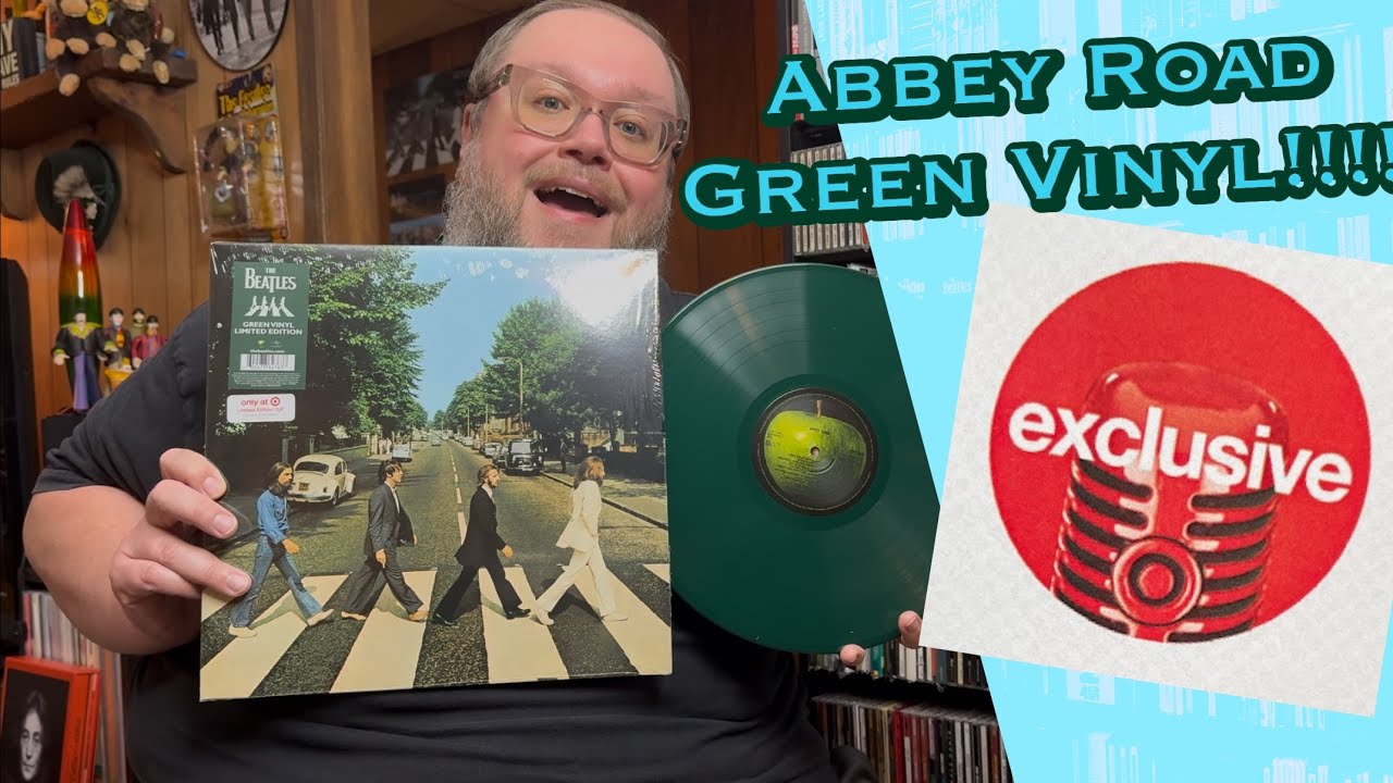 Abbey Road Green Vinyl Target Exclusive!!!! #beatles #target #hmv - YouTube