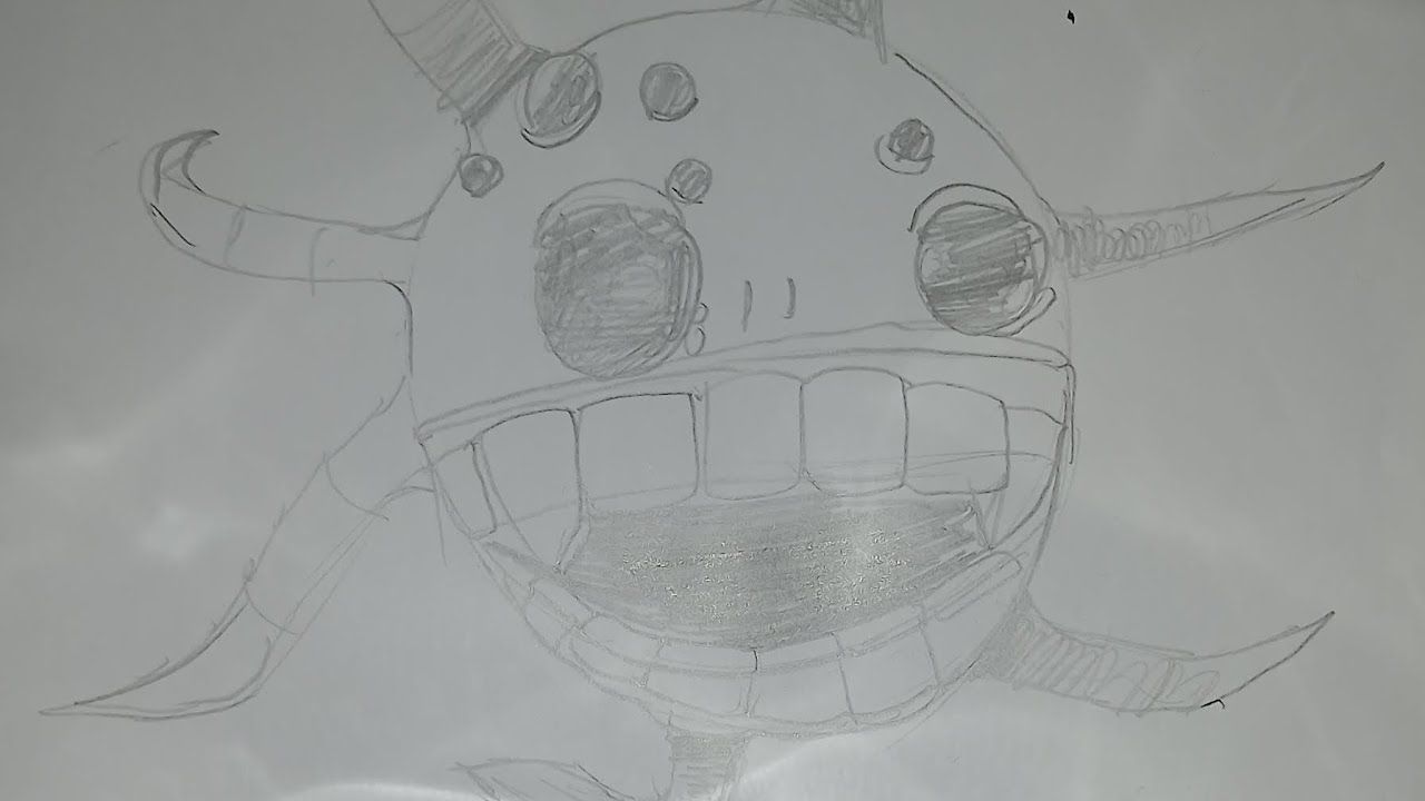 how to draw a sketch of a patrol grumble! - YouTube