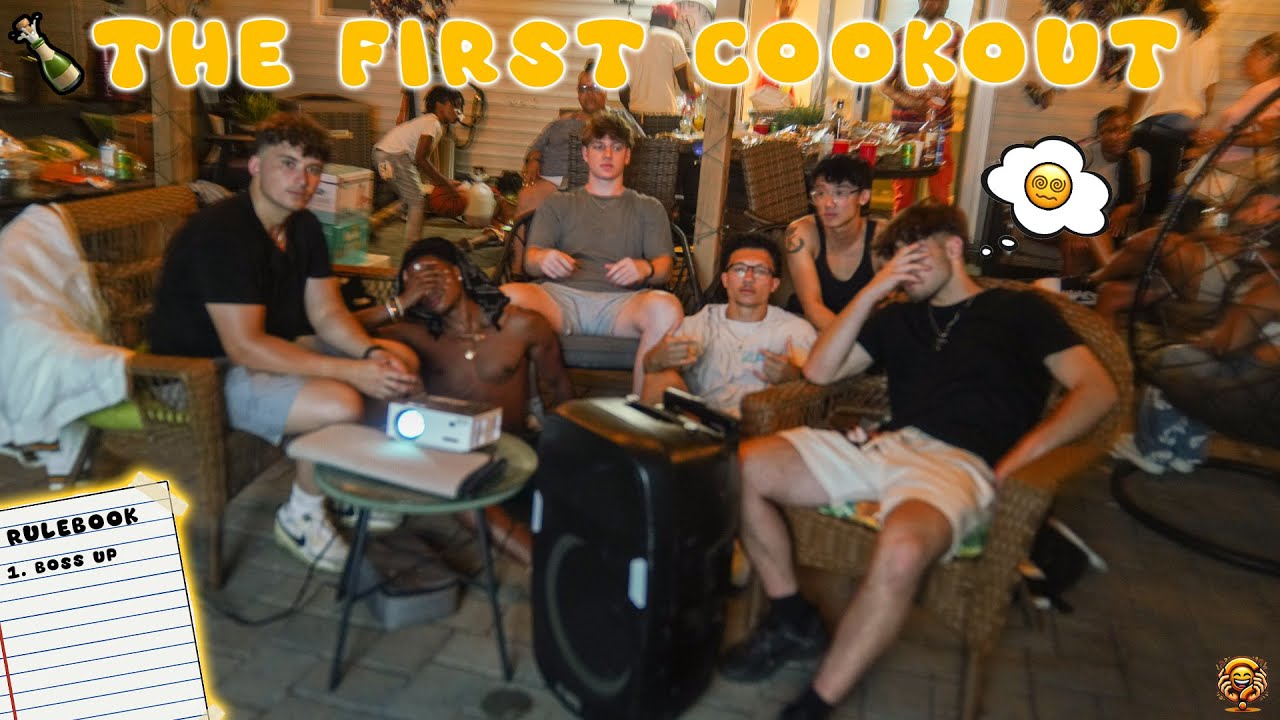 THE FIRST COOKOUT - YouTube