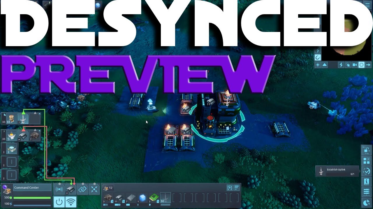 Desynced preview gameplay - 40 minutes of sci-fi strategy - YouTube
