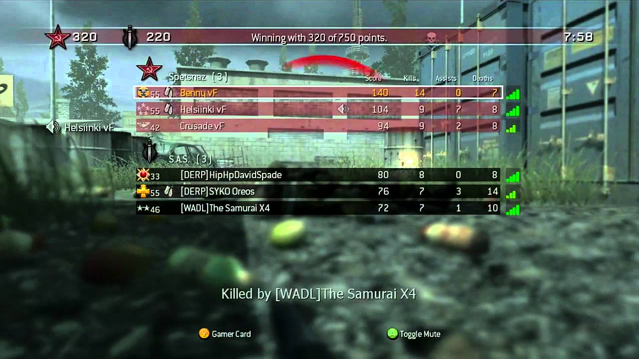 CoD4 Shipment TDM - YouTube