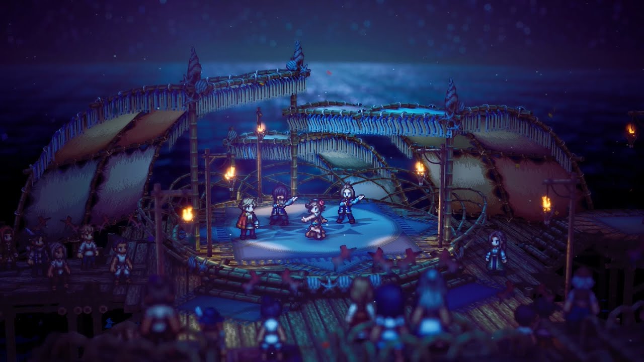 Octopath Traveler 2 (PC) - Part 44: Giselle's Traveling Troupe (Agnea ...