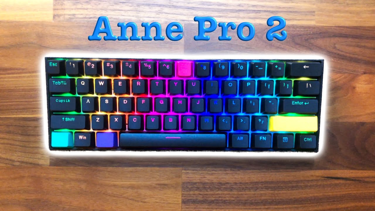 Best Wireless Mechanical Keyboard? Anne Pro 2 Unboxing - ASMR - YouTube