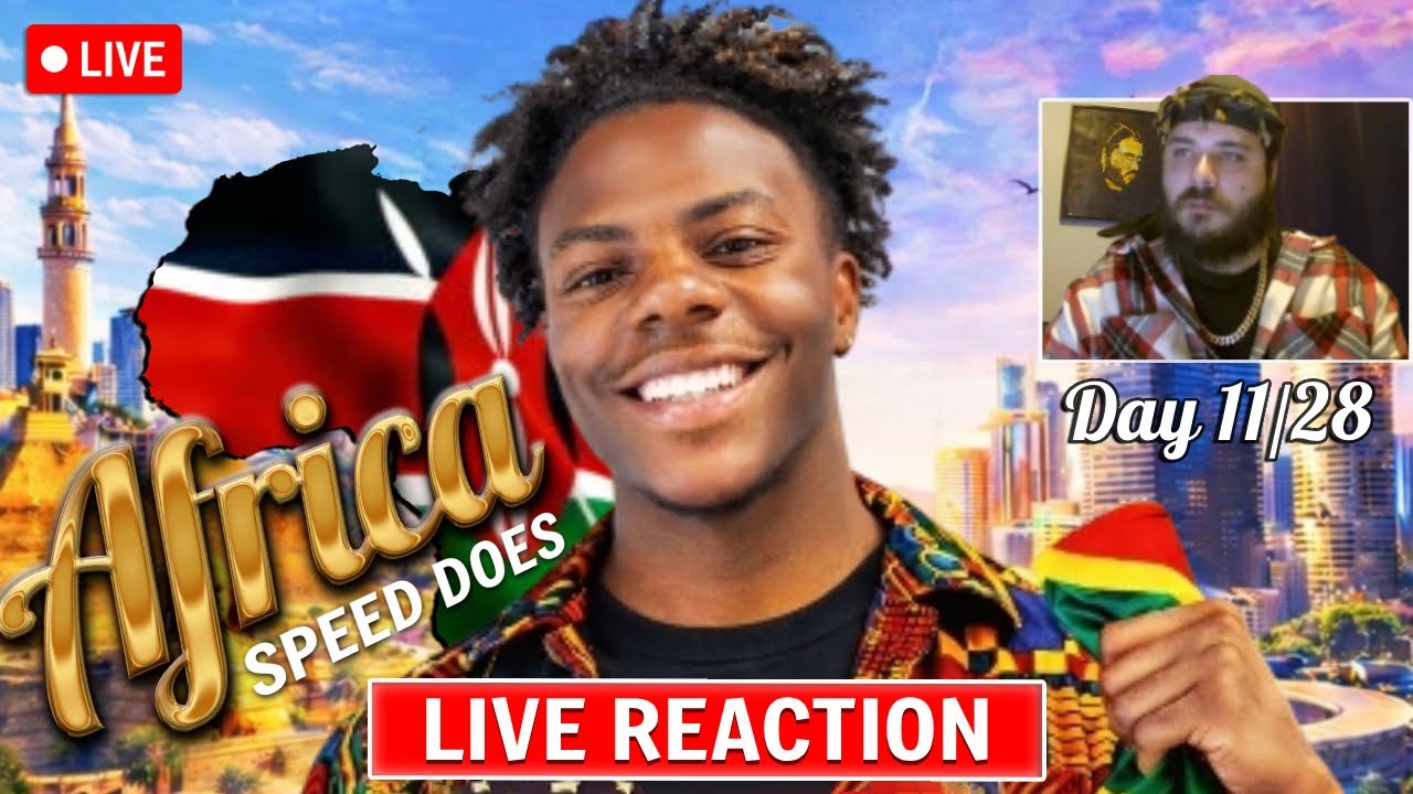 American React to IShowSpeed in Kenya Africa | Speed Does Africa Tour ...