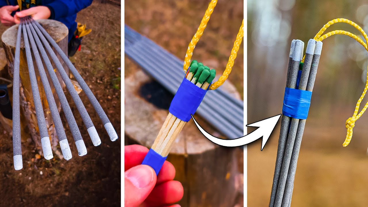 How to Make ULTIMATE Survival Signal with Pull Pin Firestarter - YouTube