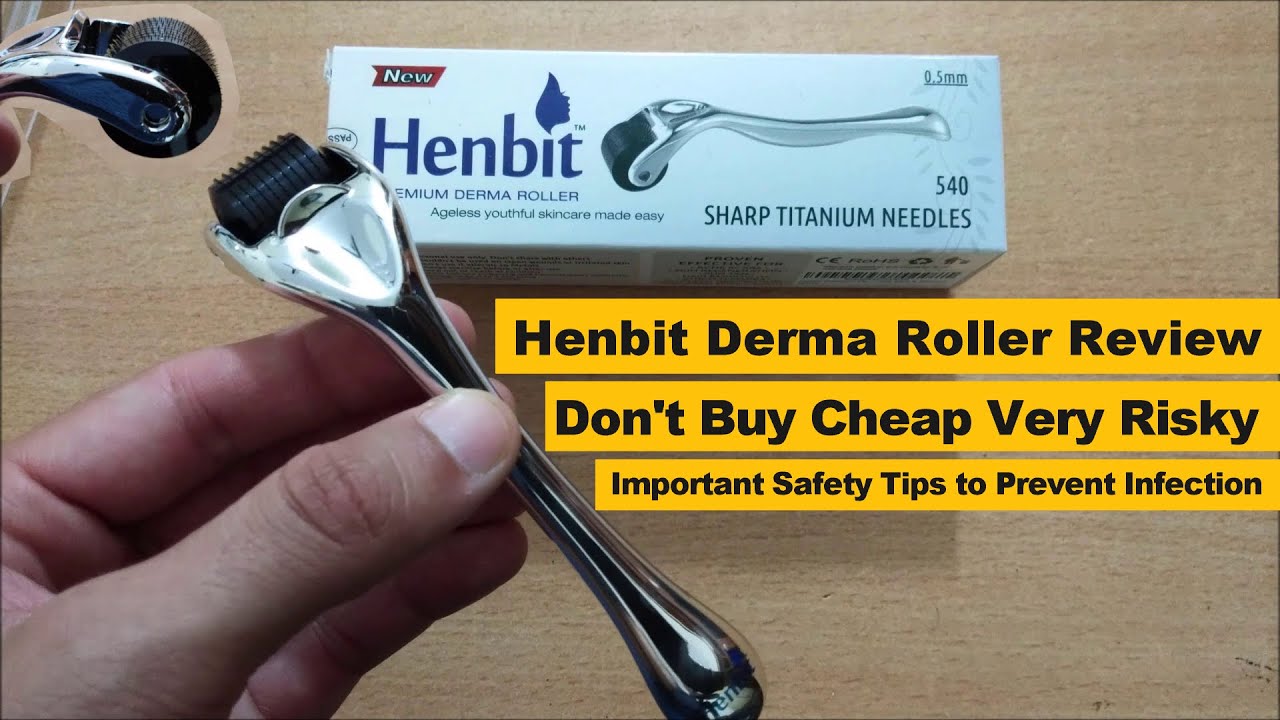 Henbit Derma Roller Review - Best Derma Roller for Hair and Skin? - YouTube