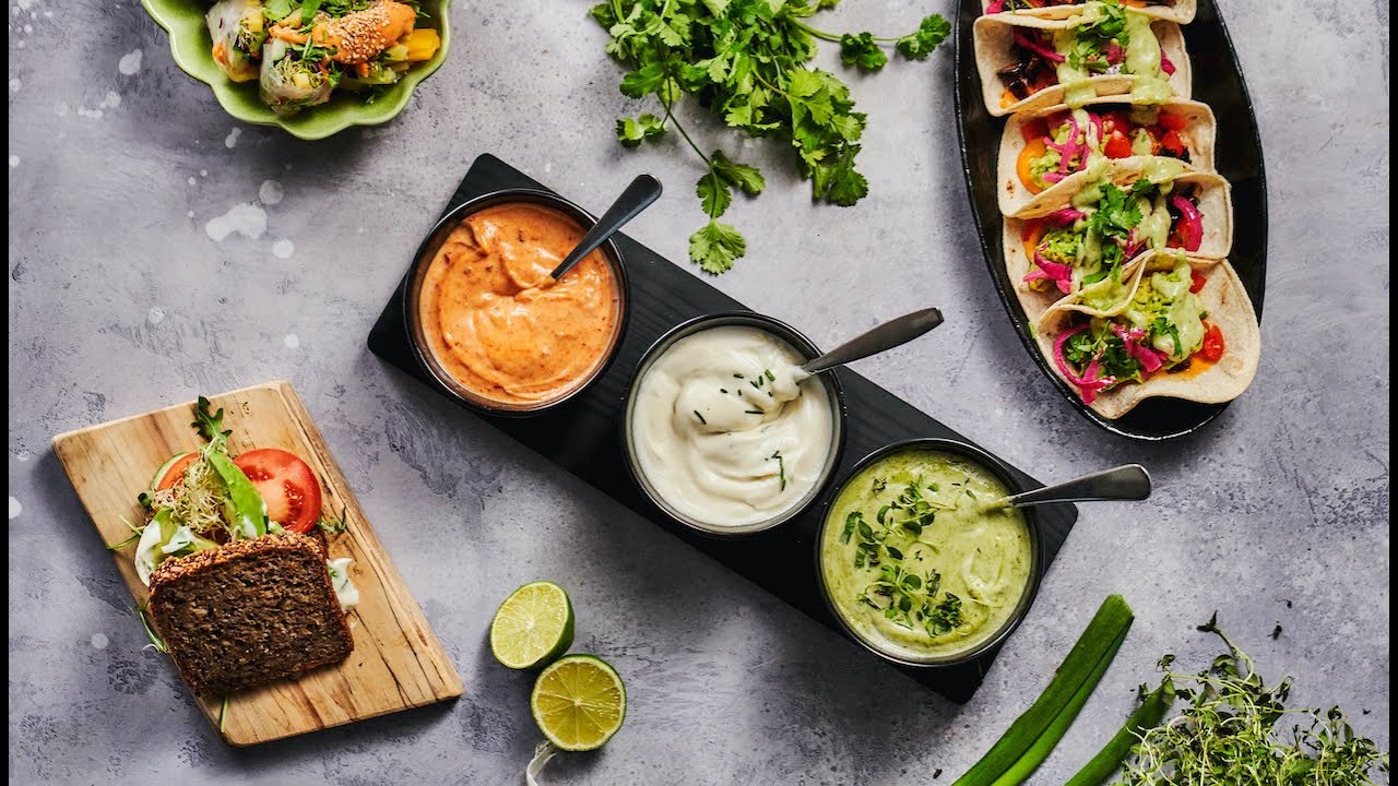 Jenny: Vegansk dip på 1-2-3 - YouTube