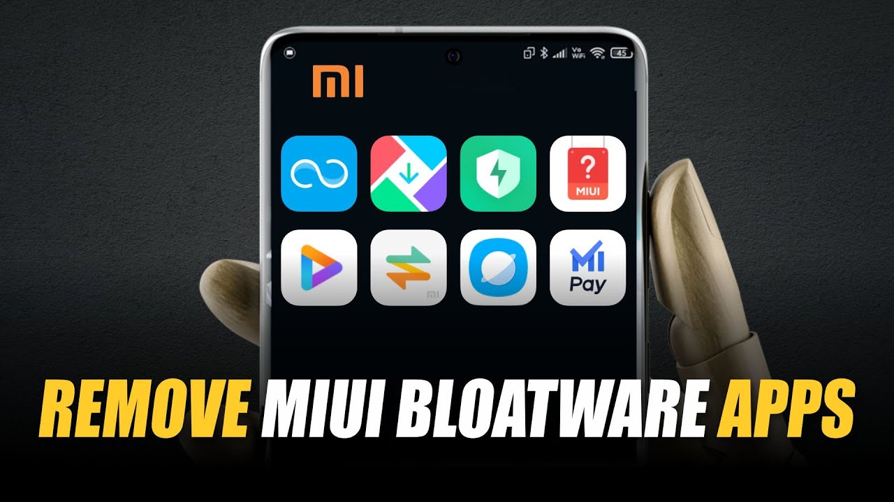 Remove BLOATWARE from ANY XIAOMI PHONE! Uninstall System App from ...