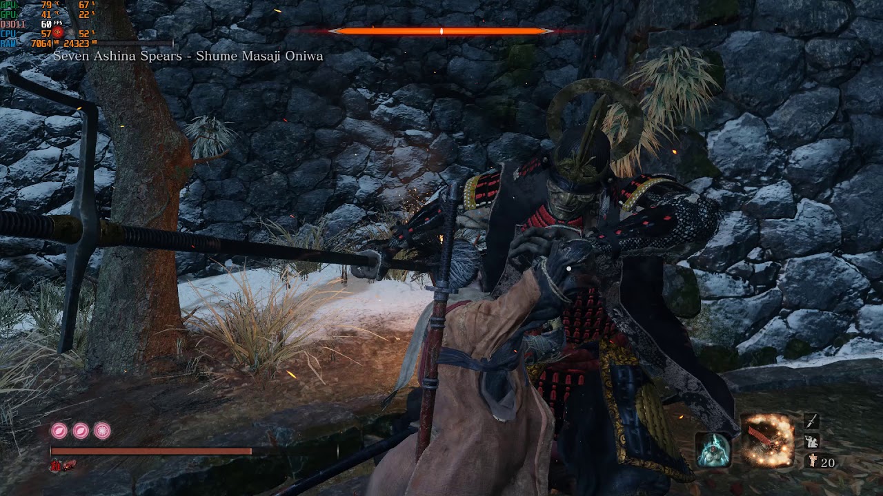 Sekiro sword rhythm: How to beat Ashina Seven Spears (NG+7, hard mode ...