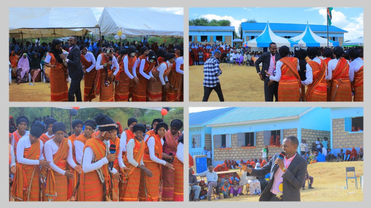 Butiye mixed students performing live Borana traditional song, during ...
