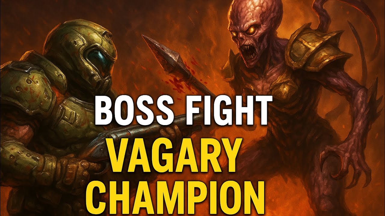 DOOM: The Dark Ages – Vagary Champion Boss Fight 💀 | No Commentary | 4K ...