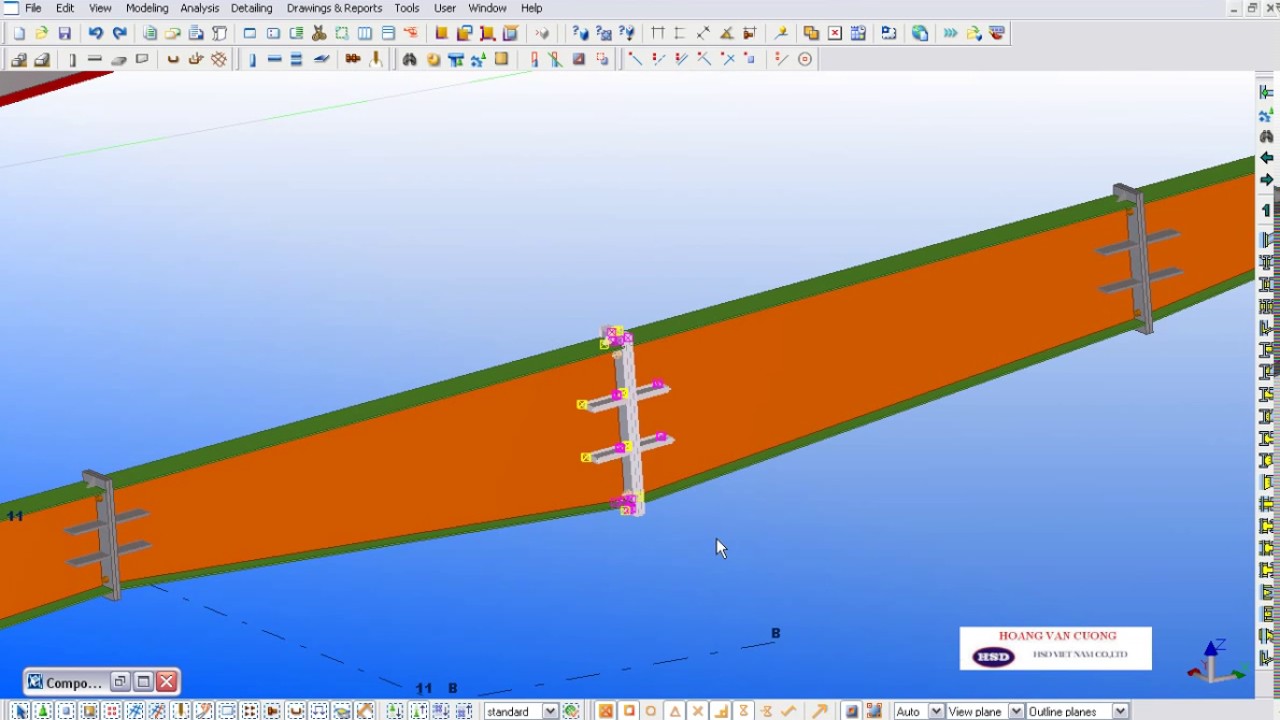 Tekla Structures Chap 10 PEB components 3 Summary - YouTube