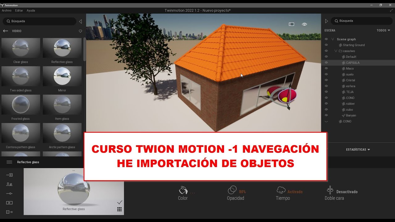 CURSO TWINMOTION - 1 NAVEGACION E IMPORTAR OBJETOS 🎠🎠 - YouTube