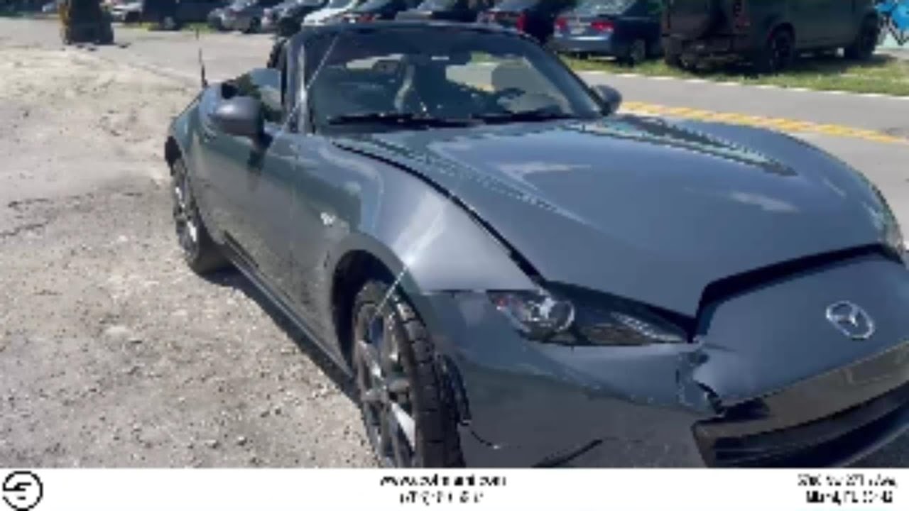 2021 MAZDA MX-5 MIATA | SALVAGE TITE | $8950 - YouTube