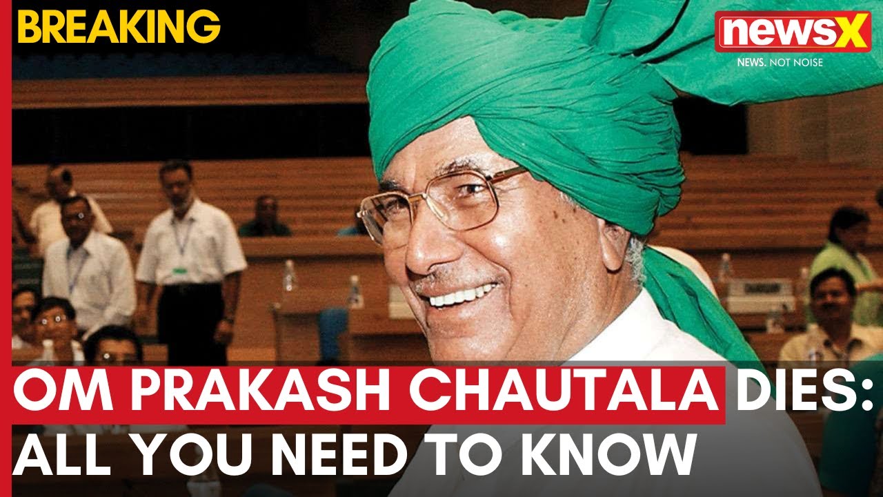 Remembering Om Prakash Chautala | India Lost a Gem | Know About His ...