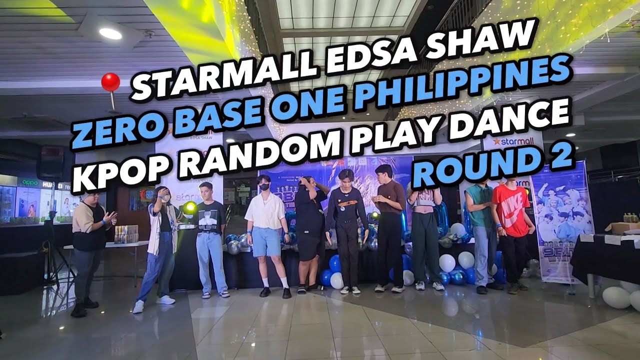 Zero Base One Philippines Kpop Random Play Dance at Starmall Edsa Shaw ...