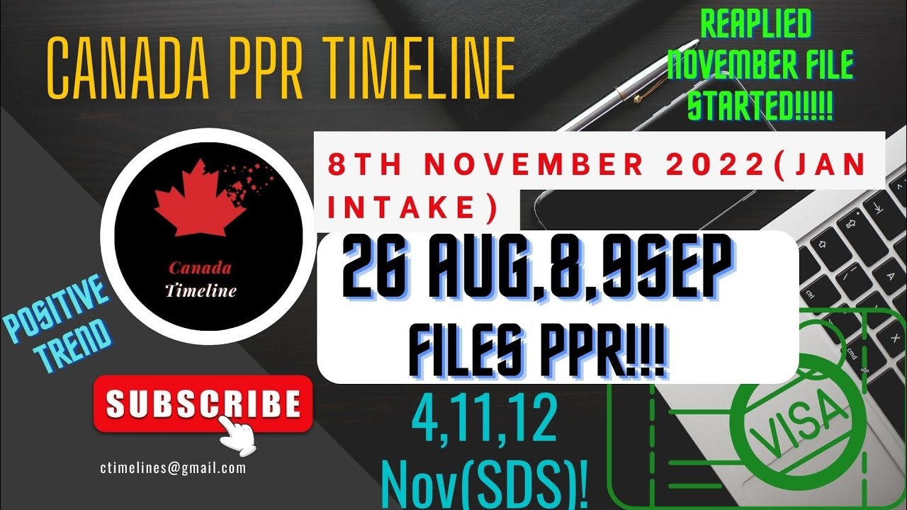 8TH DECEMBER PPR Timeline, PPR Timeline Canada, PPR Timeline Today ...