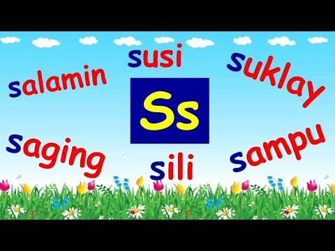 Titik S|Tunog | Mga salita na nagsisimula sa titik Ss |T.Issa| JMom's ...