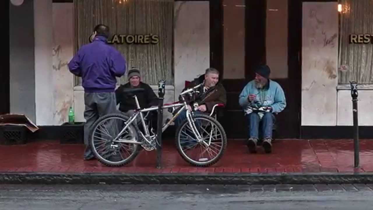 Galatoire's restaurant line sitters - YouTube