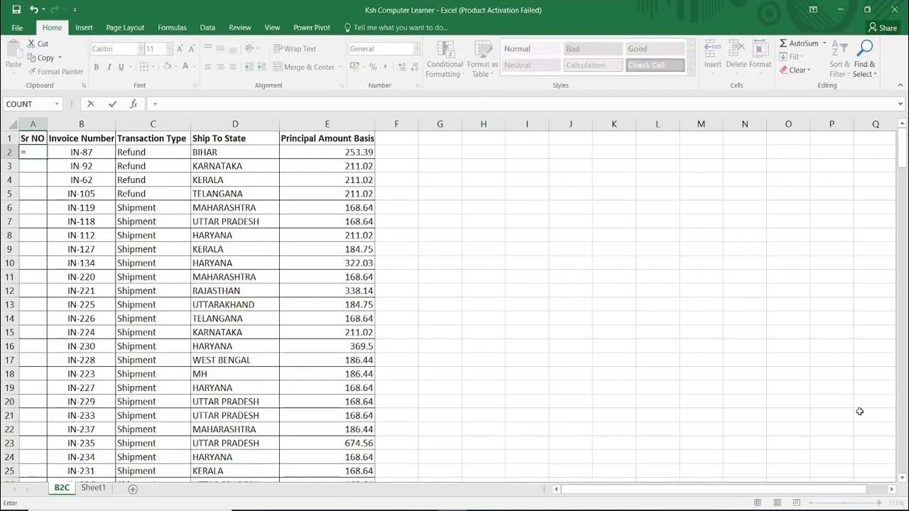 How to auto-fill Serial No in an Excel sheet in a few seconds with ...