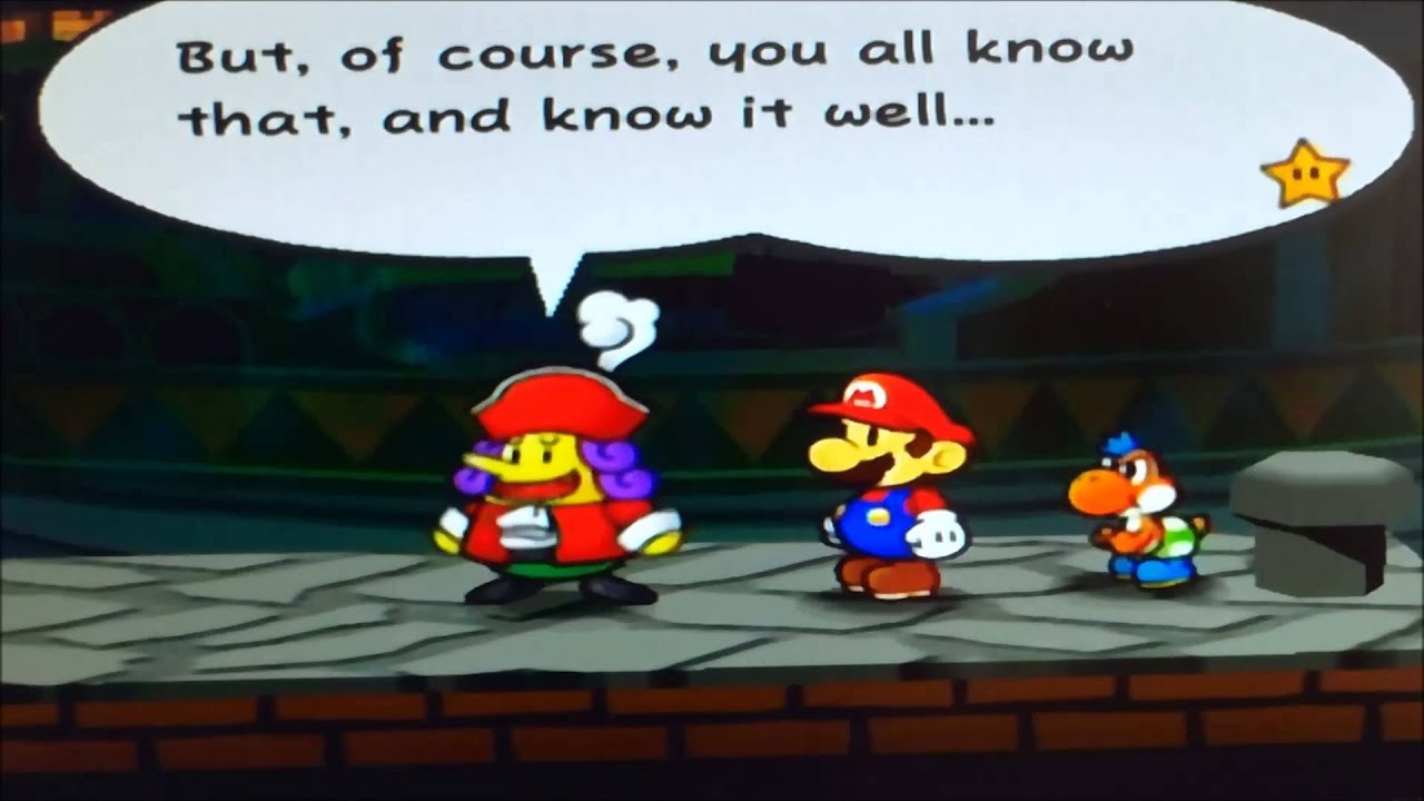 Because I'm bored; Paper Mario TTYD; Part 32; I HATE YOU! - YouTube