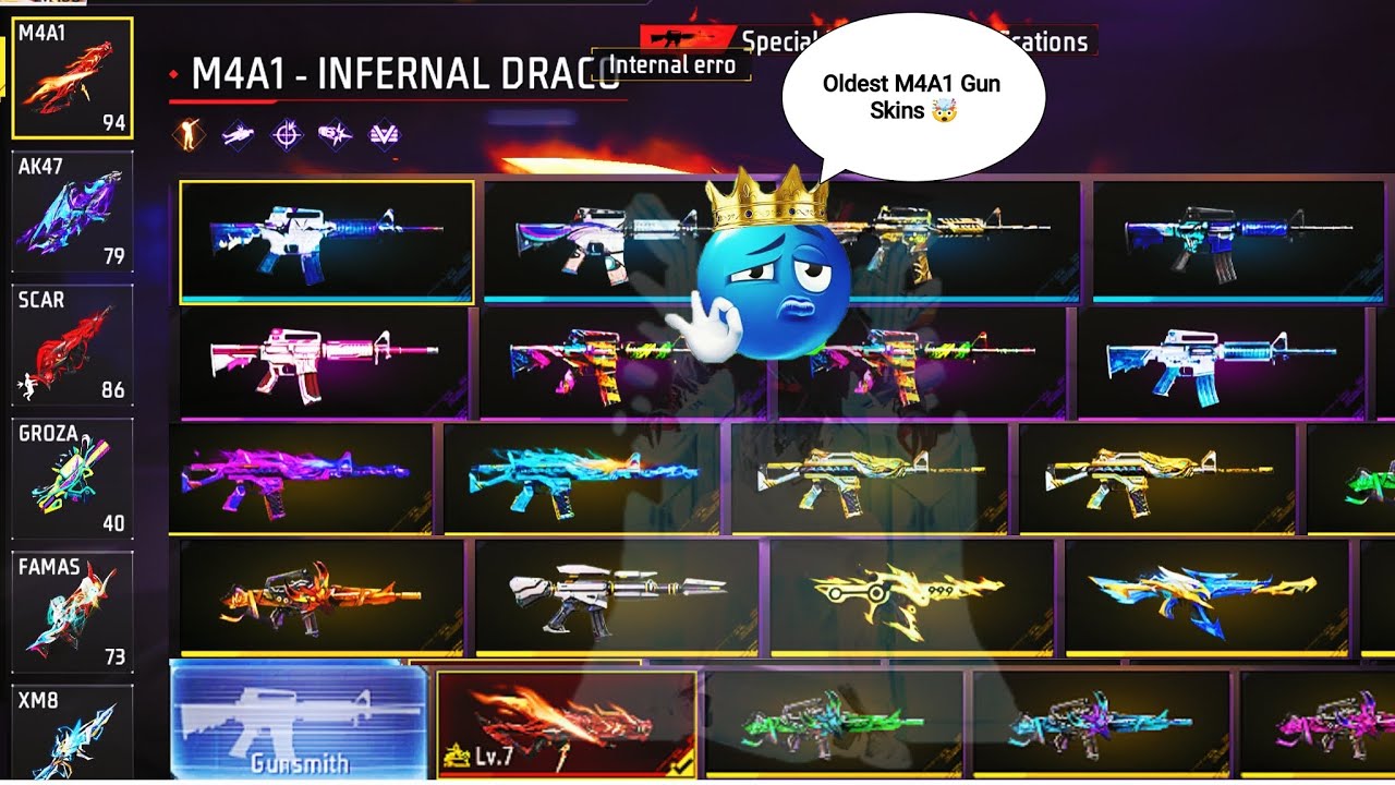 M4A1 FULL GUN COLLECTION 🔥😱 | NEW TO OLDEST SKINS 💎 | RAREST EVOLUTION ...
